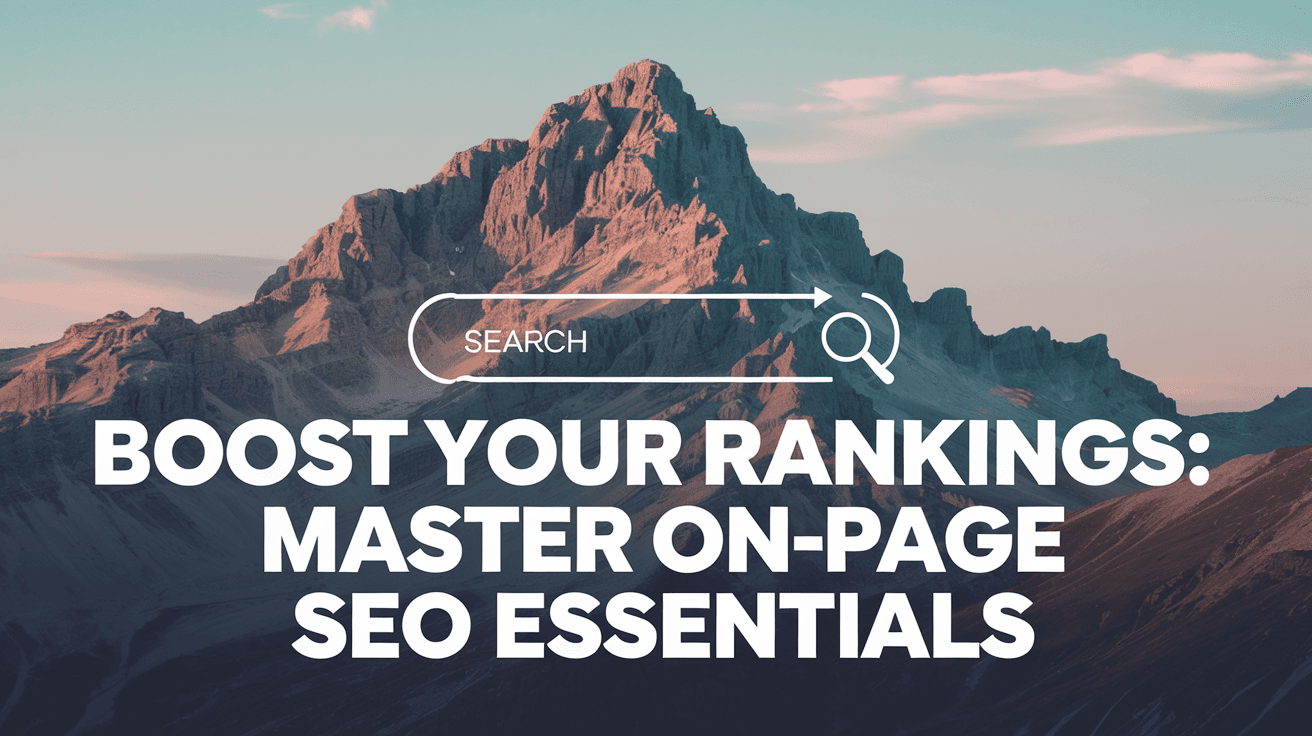 Boost Your Rankings: Master On-Page SEO Essentials