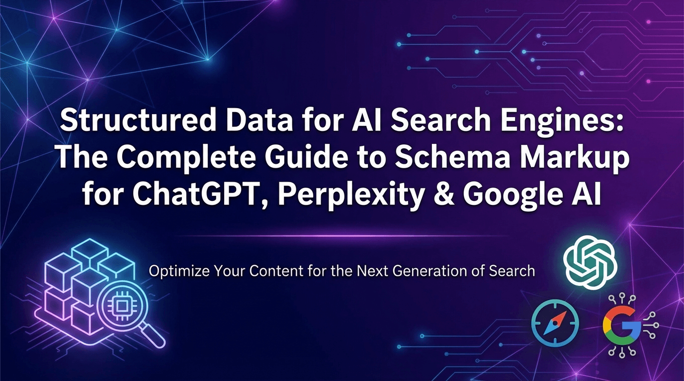 Structured Data for AI Search Engines: The Complete Guide to Schema ...